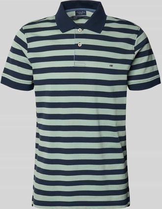 Christian Berg Modern Fit Poloshirt mit Logo-Stitching