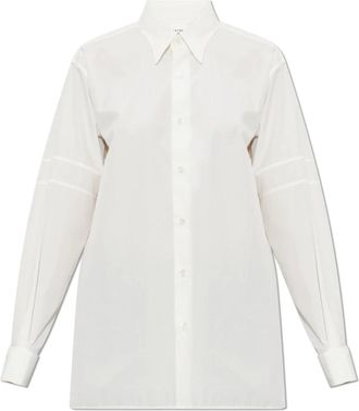 Maison Margiela Femme, Blouses et Chemises, Blanc, Taille: 36 FR Chemise Oversize