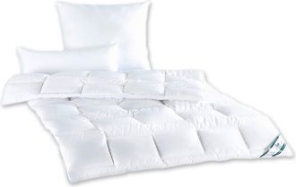 f.a.n. Frankenstolz Steppbett f.a.n. Denver, 100% Microfaser, waschbar bis 60 °C, Trocknergeeignet, Supersoftig Größe 135 x 200 cm, Farbe Duo-Steppbett