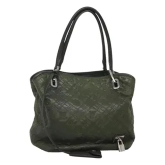 Louis Vuitton Pre-owned Toile sacs-louis-vuitton - Femme - Pre-owned - Vert - Taille: ONE Size