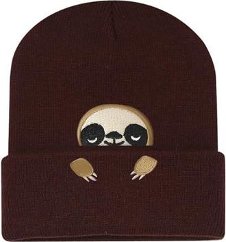 Generic Bonnet Femme Hiver Bonnet Femme Chapeau Femme Hiver Confortable Classique - Assorti Couple Imprim&eacute; Hiver, Tricot Doux Et Chaud, Parfait pour Promenade