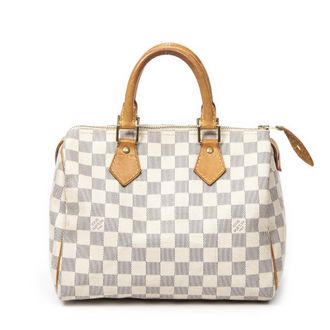 Louis Vuitton Crossbody Bags - Speedy 25 - Gr. unisize - in Wei&szlig; - f&uuml;r Damen