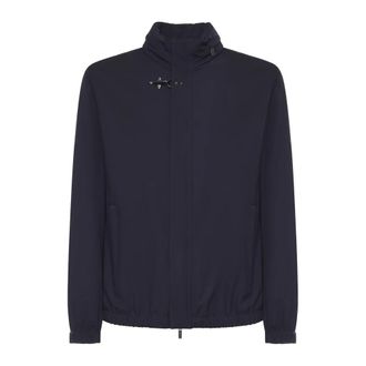 Fay Short Travel Bomber Jacket - - Jackets - Herren - Blau - L