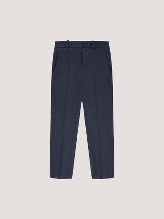 Circolo 1901 Flannel bistretch Carrot trousers Denim Melange / 40