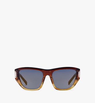 MCM Quadratische Sonnenbrille mit Monogramm