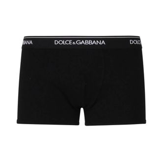 Dolce & Gabbana Schwarze Baumwoll-Stretch-Unterw&auml;sche - - Underwear - Herren - Schwarzk - L