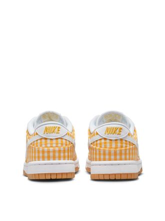 Nike Womens Dunk Low Ewt Sneaker Yellow Rubber
