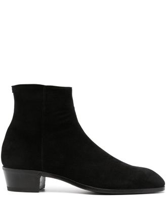 Lardini bottines en daim 45 mm - Noir