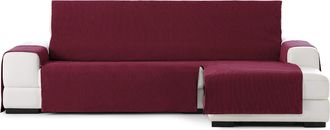 Eysa Practica sofa überwurf chaise longue 240cm rechts frontalsicht Rabat farbe 08- Granat