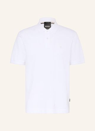 HUGO BOSS Piqu&eacute;-Poloshirt Parris weiss