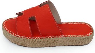 Bonateks Damen Frrbtrlky100283 Wedge Sandal, rot, 38 EU