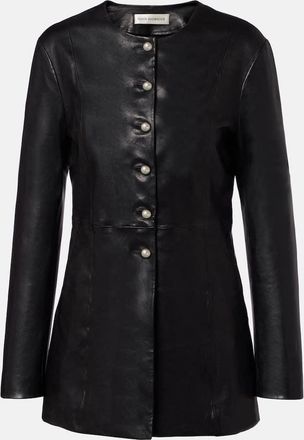 Nour Hammour Lederjacke Parlour