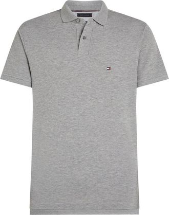 Tommy Hilfiger Piqu&eacute;-Poloshirt Regular Fit 1985 mit Stretch-Anteil und Flag-Stickerei in
