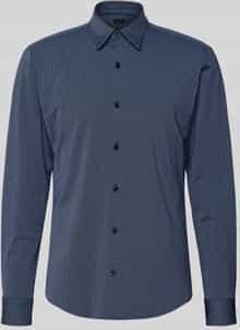 HUGO BOSS Slim Fit Freizeithemd aus Baumwoll-Mix Modell P-ROAN-K-F-261