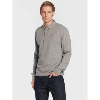 Brave Soul Poloshirt MLT-412WASHINGTN Grau Slim Fit