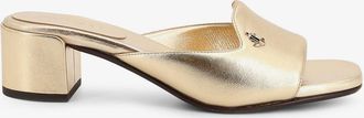 Jimmy Choo London Dina 45 laminated leather sandals - JIMMY CHOO - gender_Woman