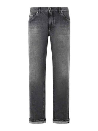 Dolce & Gabbana Jean Droit - Noir