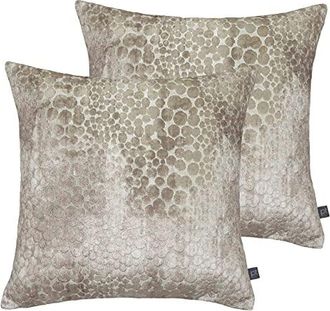 Prestigious Textiles Denkmal Twin Pack-Feder gefüllte Kissen, Polyester, Erröten, 43 x 43cm, 2