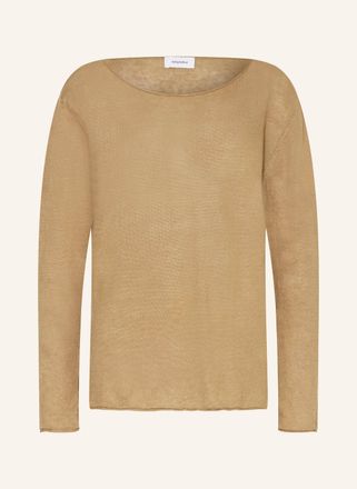Darling Harbour Darling Harbour Leinenpullover beige
