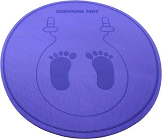 Generico Seilspringmatte: Trainingsmatte aus TPE, dick, rutschfest, strapazierf&auml;higer Boden f&uuml;r Fitnessstudio im Innenbereich, Schutzfl&auml;che f&uuml;r Training