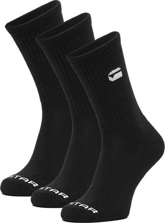 G-Star Lange Socken G-Star Raw CEO_AS_G-STAR_313_W_AW25 (3-PACK) Schwarz