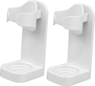 Lurrose 2 St&uuml;ck Elektrischer Zahnb&uuml;rstenhalter Wandhalterung Selbstklebend Starker Halt Platzsparend Badezimmer Aufbewahrung Gesunder Trockenfunktion Moderner