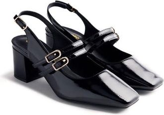 Gioseppo Chaussures Talon DÉCOUPÉES Effect Verni Style Mary-Jane SODUS