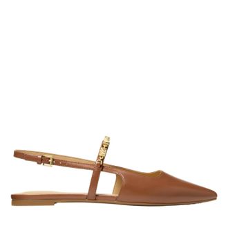 Michael Kors Flex Sling Flat - Gr. 36 (EU) - in Braun