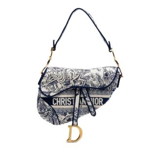 Dior Pre-owned The Saddle Shoulder Bag - - Pre-owned - Damen - Blau - ONE SIZE