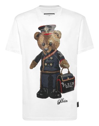 Philipp Plein T-Shirt Rundhalsausschnitt Ss Teddy