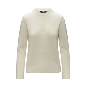 K-Way Femme, Pulls, Blanc, Taille: 40 FR Clarisse Wool Stretch