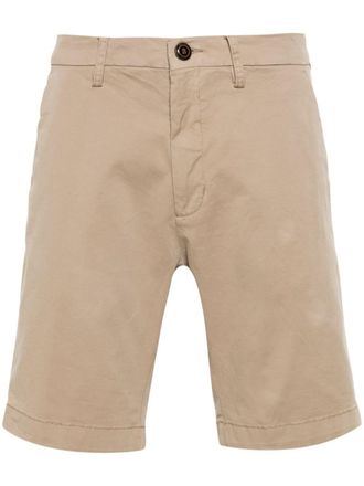 Boggi Milano Chino-Shorts mit B&uuml;gelfalten - Nude
