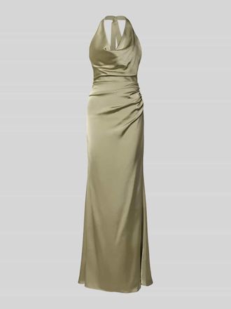 Mascara Abendkleid mit tiefem R&uuml;ckenausschnitt und Neckholder
