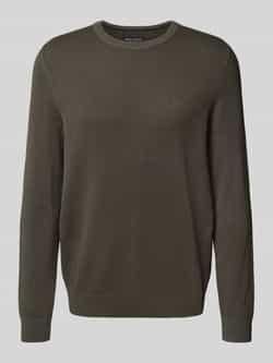 Marc O'Polo Regular Fit Strickpullover aus reiner Baumwolle