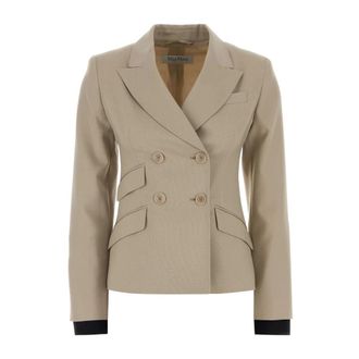 Max Mara Placido Blazer - - Jackets - Damen - Beige - XS