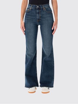 Levi's Jean Ribcage &eacute;vas&eacute; taille haute en denim stretch