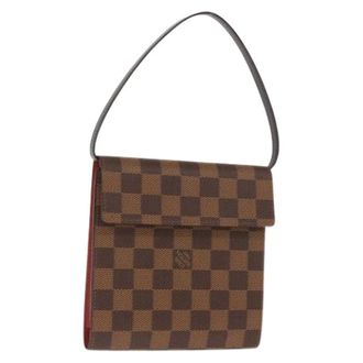 Louis Vuitton Sac bandouli&egrave;re en toile Pre-owned - Femme - Pre-owned - Brun - Taille: ONE Size