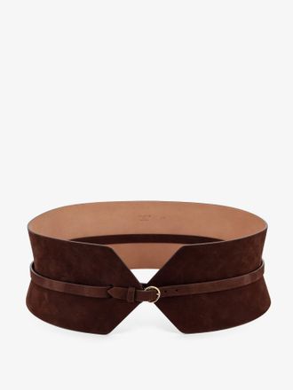 Alaia Bustier suede belt - ALAIA - gender_Woman
