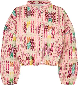 Lollys Laundry Femme, Vestes, Multicolore, Taille: 42 FR Bomber Jacket