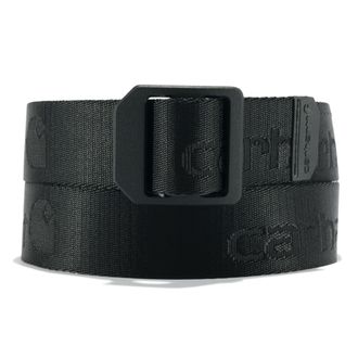 Carhartt Work in Progress Herren Nylon Webbing Ladder Lock Gürtel, Schwarz, XL