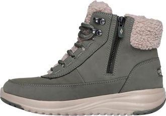Skechers Bottes dhiver Go Stellar Alpine Adventure pour femme, Olive synth&eacute;tique, 42 EU
