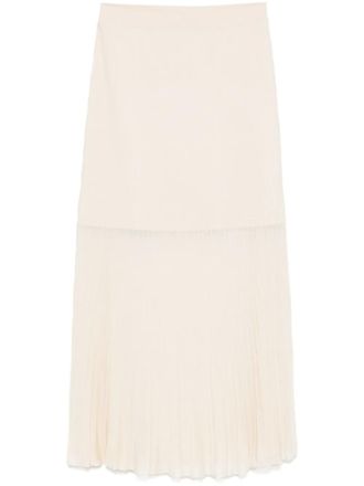 SIMKHAI jupe longue Gennie - Tons neutres