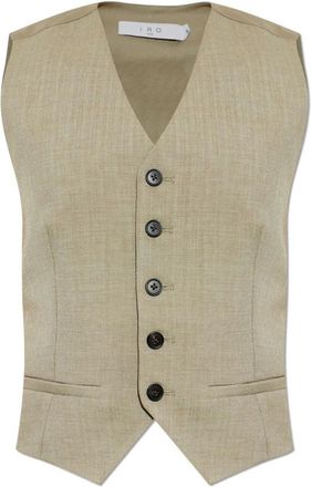 Iro Iro, Femme, Vestes, Vert, Taille: 40 FR Sonnie Vest