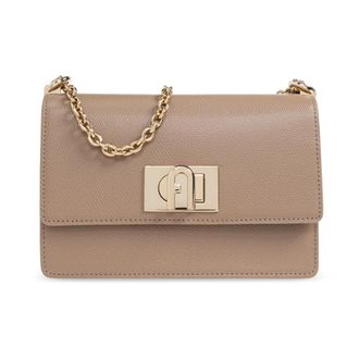 Furla Femme, Sacs, Beige, Taille: ONE Size 1927 Mini Sac Bandouli&egrave;re