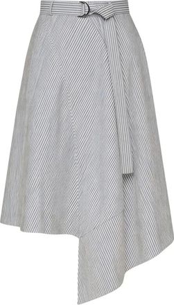 Marc Ellis Femme, Jupes, Bleu, Taille: 40 FR Midi Skirts Blue