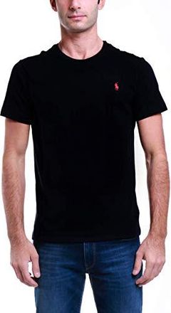 Ralph Lauren Polo Ralph Lauren T-Shirt à col Rond Big Pony pour Homme, Noir (RL Black A0060), XXL