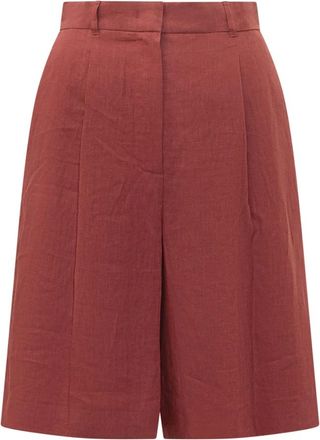 Max Mara Femme, Shorts, Rouge, Taille: 36 FR Caravan Bermuda