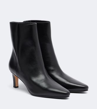 Veronica Beard Bottines Agnes en cuir