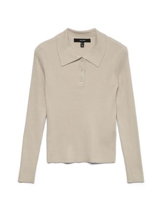 Vero Moda Vmsiljerib Ls Poloneck Pullover Noos