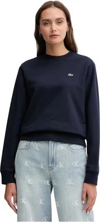 Lacoste Damen, Sweatshirts & Hoodies, Blau, 2XLGr&ouml;&szlig;e